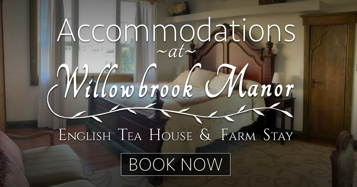 Lodging at Willowbrook Manor • Willowbrook Manor English Tea House and ...